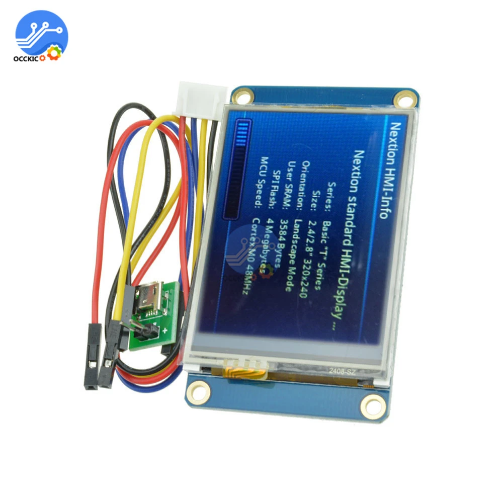 2.4" Nextion USART HMI TFT LCD Display Module For Raspberry Pi 2 A B ...