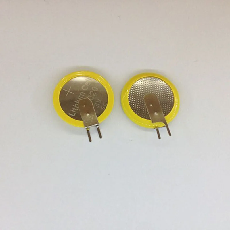 5pcs/lot Cr2020 2020 With Pins Lithium Battery Coin Cell Soldering Foot ...