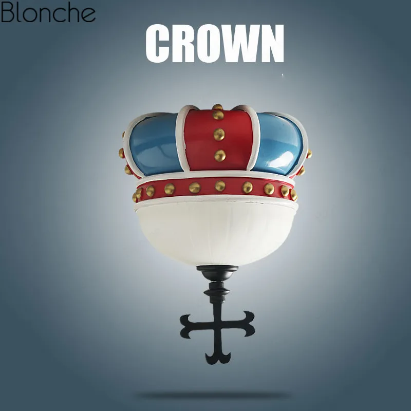 Luces de techo de corona modernas, lámparas de techo Led creativas ...