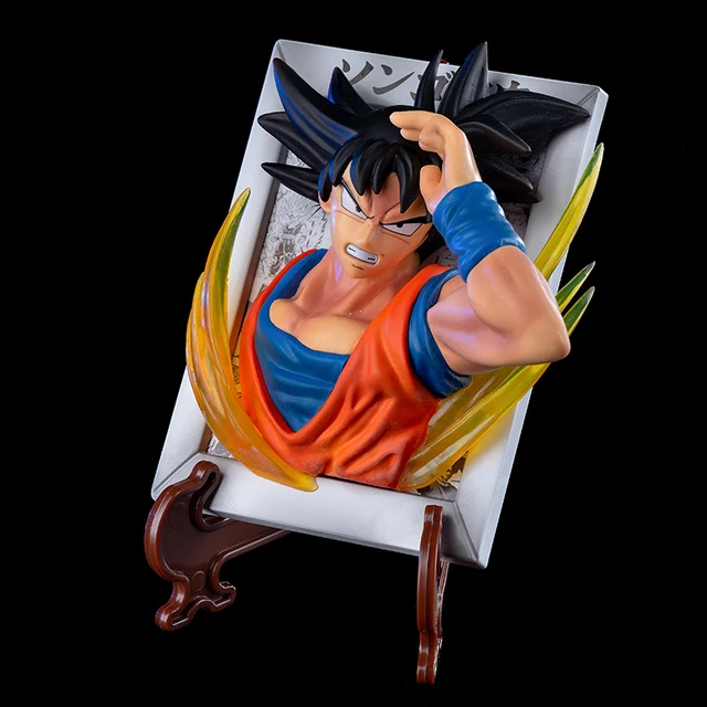 DBZ Vegeta and Goku Photo Frame PVC Figure - Otakufort