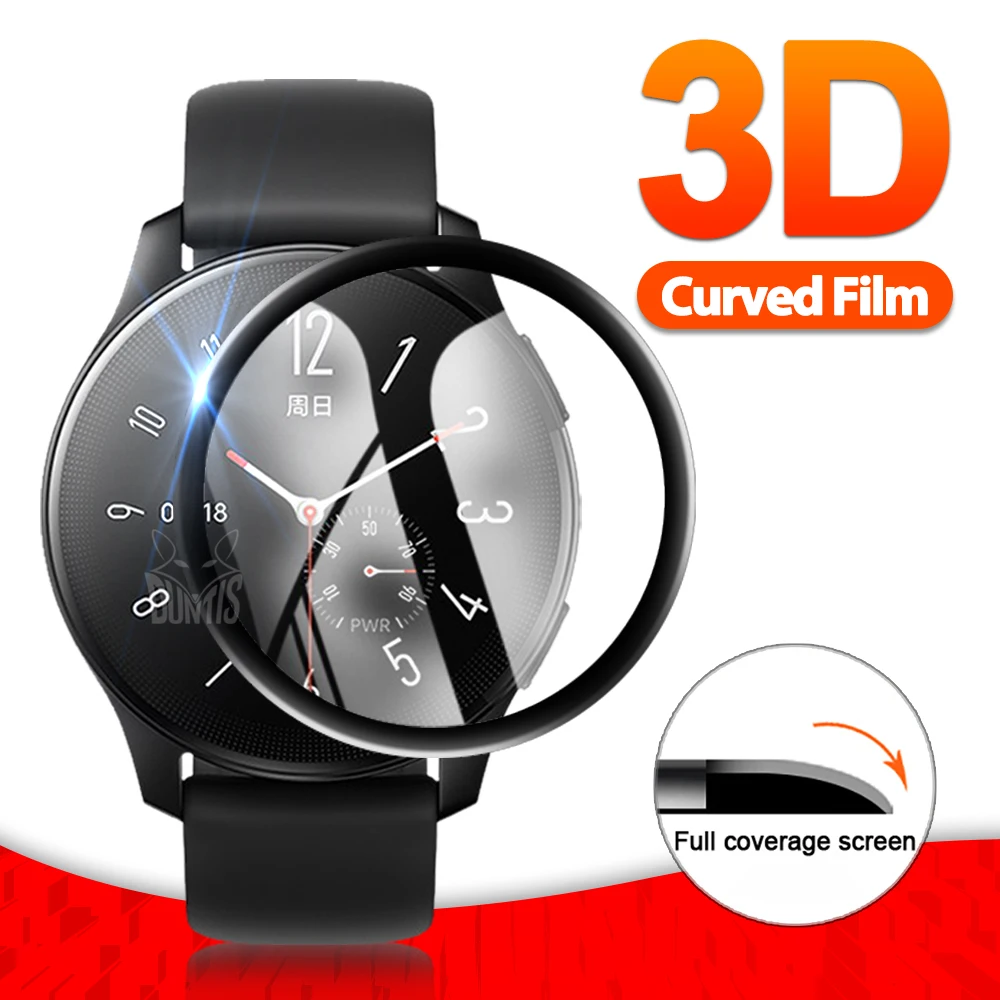 3D Protective Film For ViVo Watch 2 Smart Watch Curved Full Cover ...