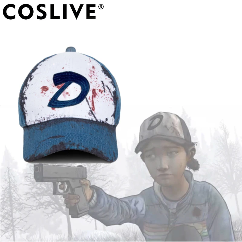 Yang-Berjalan-Mati-Clementine-Topi-Cosplay-Hiasan-Kepala-Kostum-Cap ...