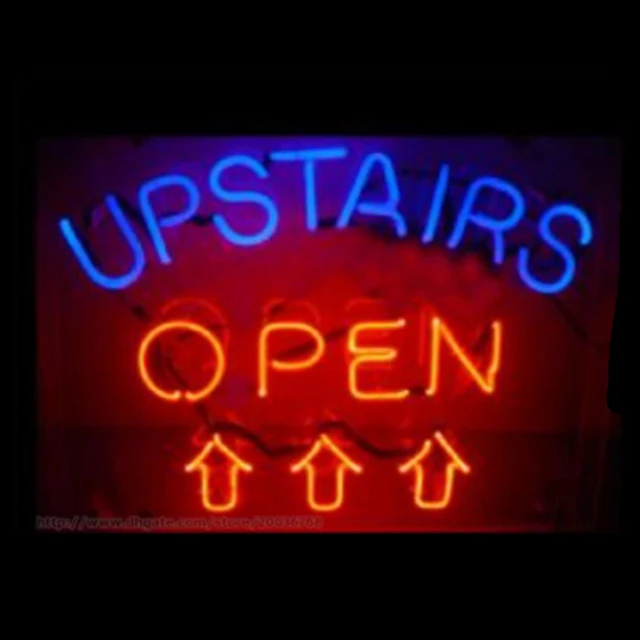 Upstairs Sign