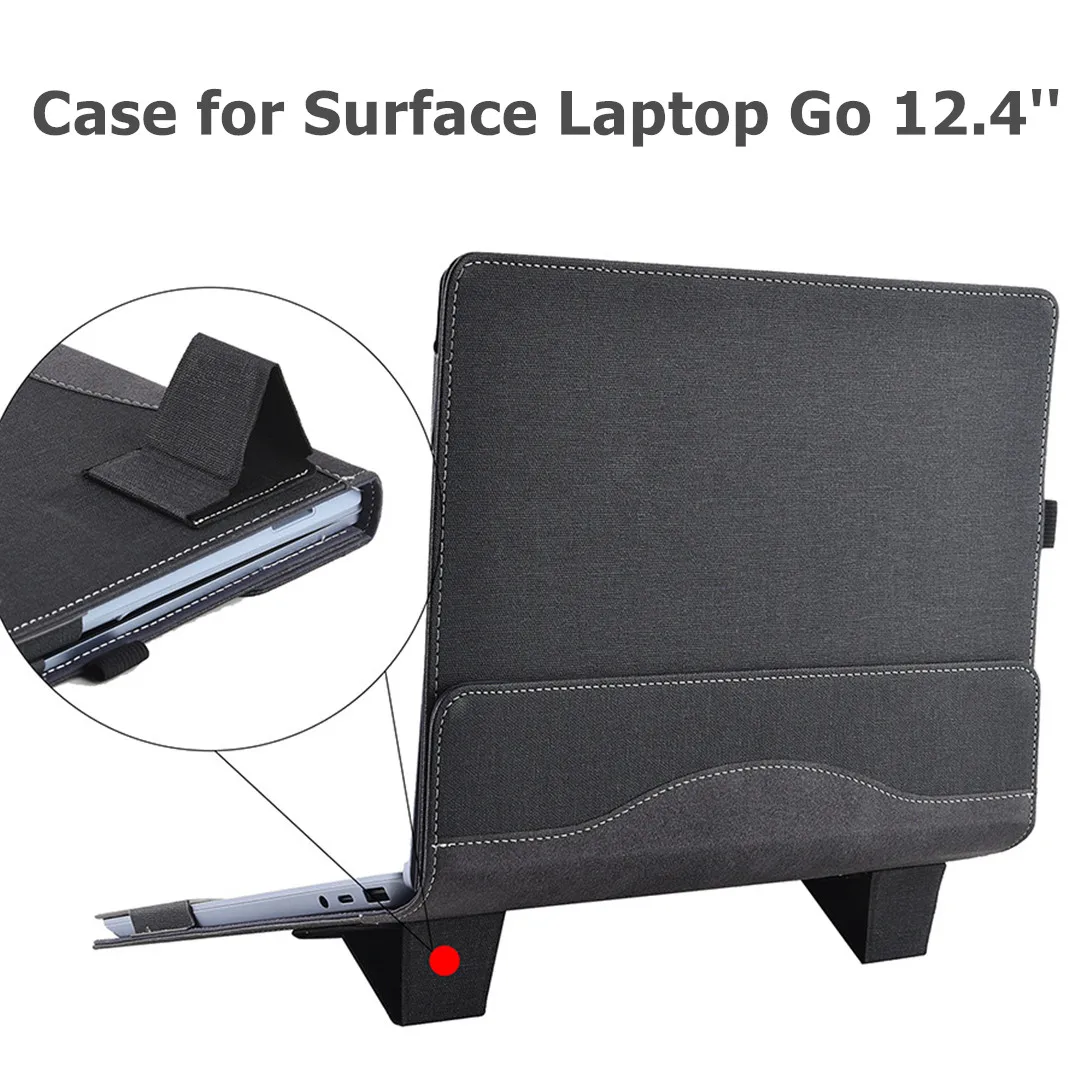 Case-for-Surface-Laptop-Go-12-4-Inch-Stand-Protective-Cover-for ...