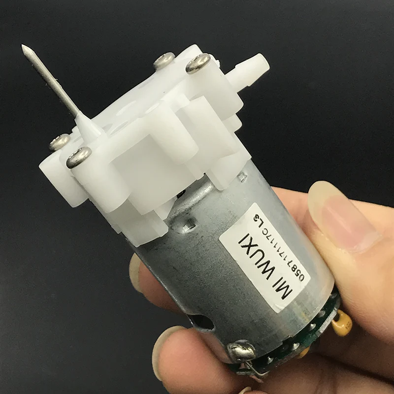DC 6V Micro Gear Pump Mini Self-Priming Spray Pumping Jet Pump RS-360SH ...