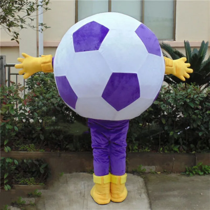 Soccer Football Mascot Costume Suits Cosplay Party Game Dress Outfits ...