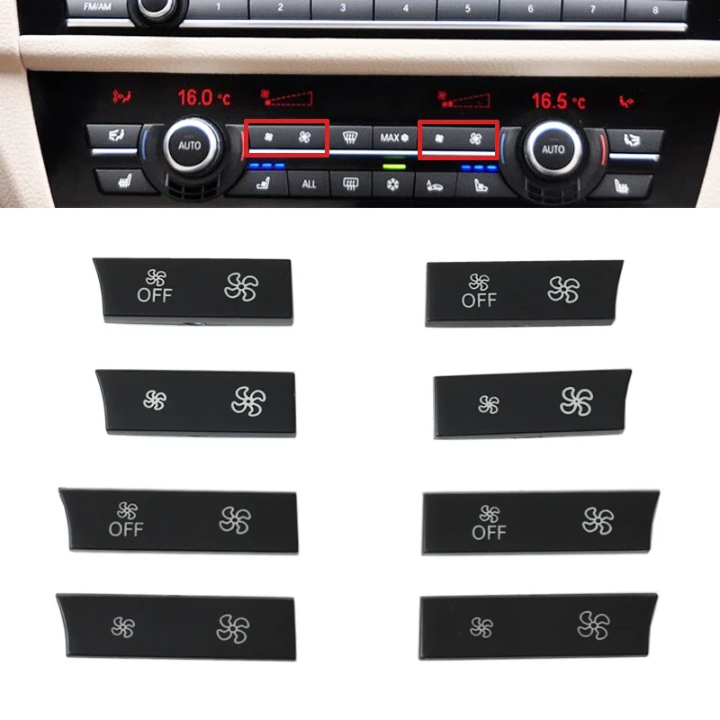 Dashboard Air Conditioning Ac Control Push Buttons Repair Kit For B MW ...