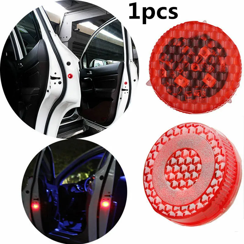 1pcs-Red-LED-Car-Door-Open-Warn-Flash-Lights-Waterproof-Anti-Collid ...