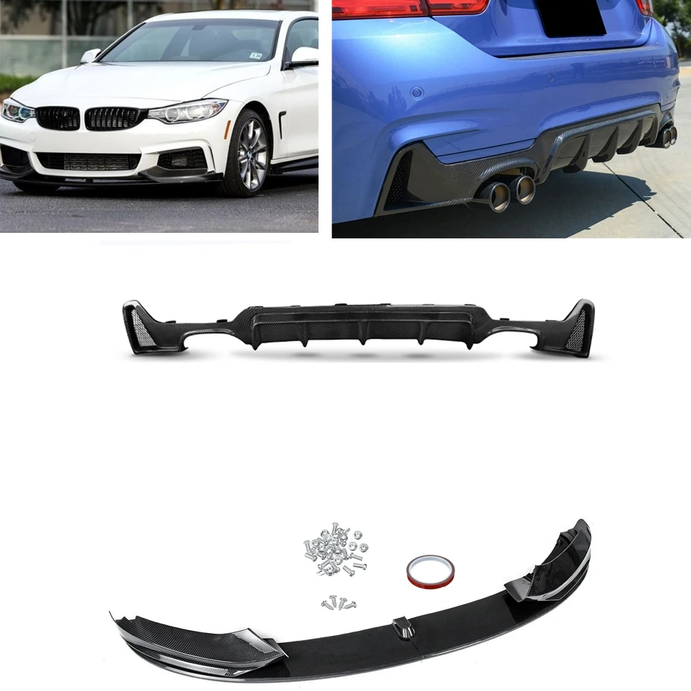 For-BMW-F32-F33-F36-4-Series-M-Sport-2014-2015-2016-2017-2020-Carbon ...