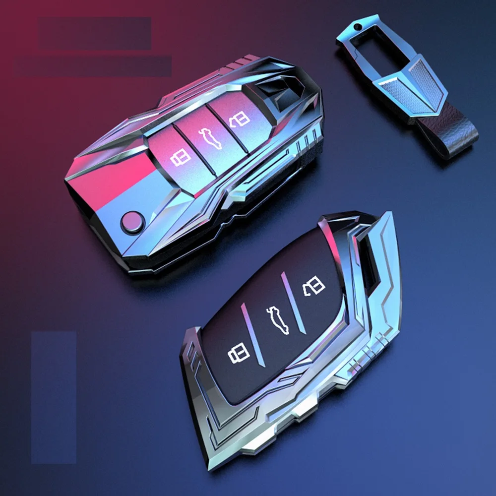 Zinc Alloy Car Remote Key Case Key cove for MG MG6 ZS HS EV EZS EHS mg3 ...