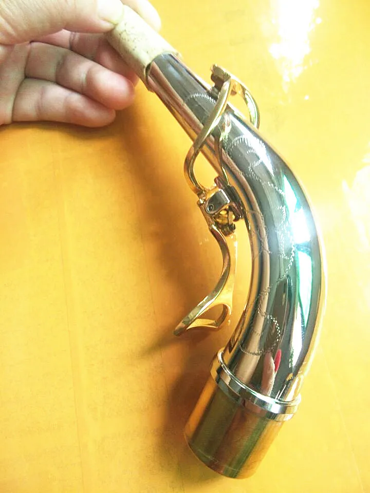 Alto-Saxophone-Necks-Nickel-plated-silver-Sax-Bend-Neck-curved-soprano ...