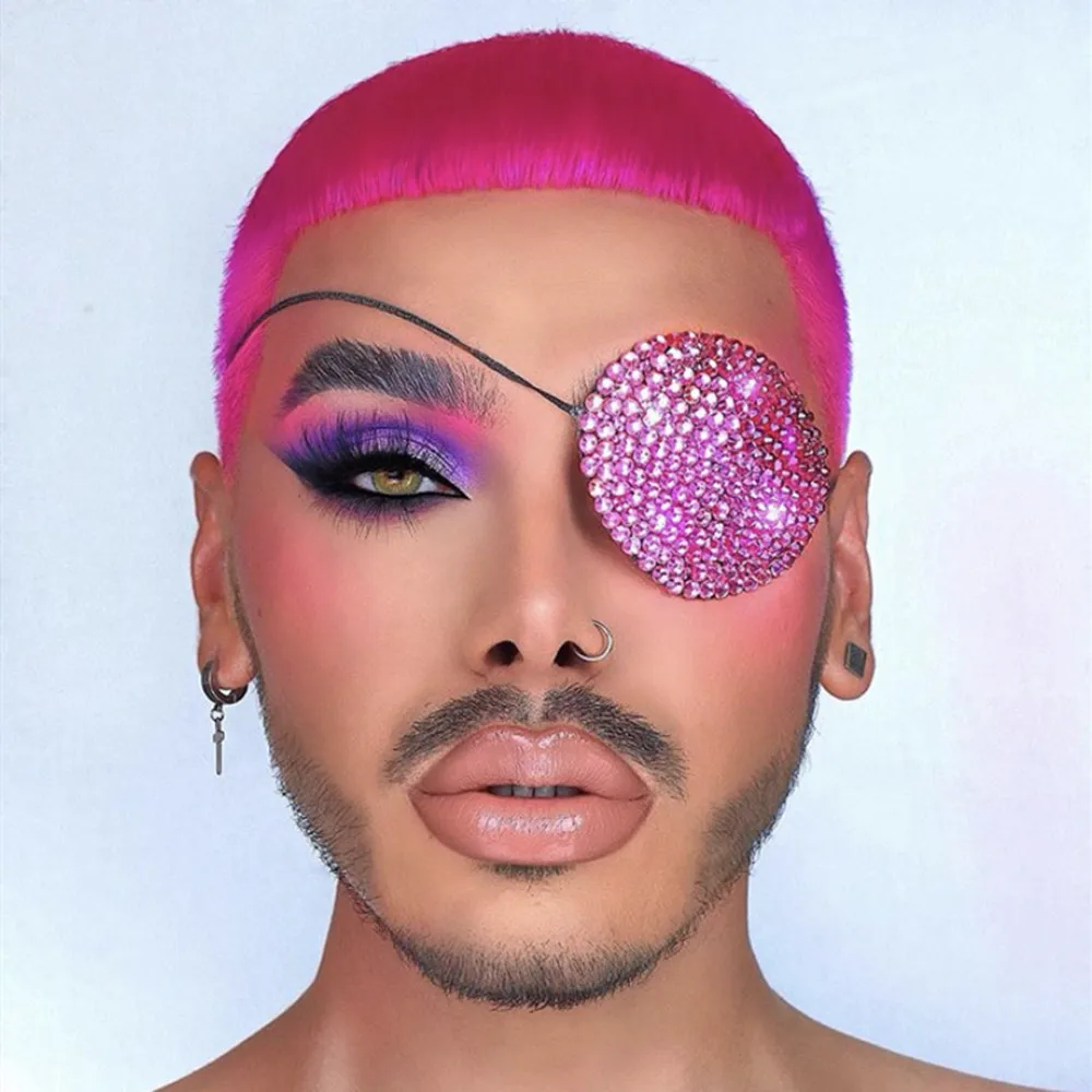Unisex-Luxury-Rhinestone-Single-Eye-Patch-Jewelry-Cosplay-Pirate ...