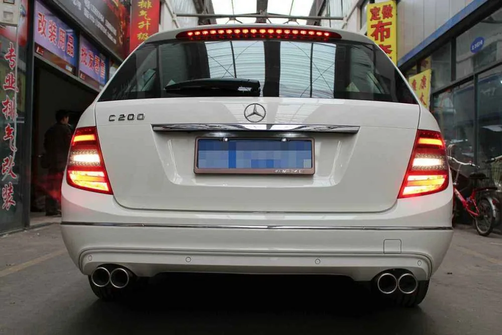 Rear Tail Light Assembly For Mercedes Benz W204 C180 C200 C220 C260 ...