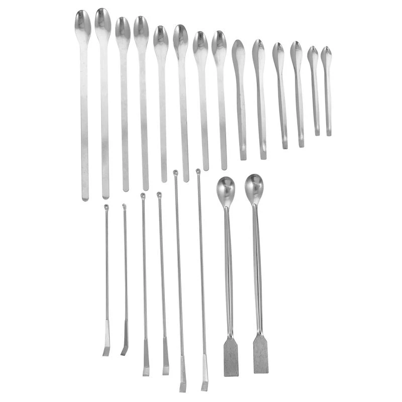 22pcs Laboratory Medicine Spatula Sampling Scoop Experiment Useful ...