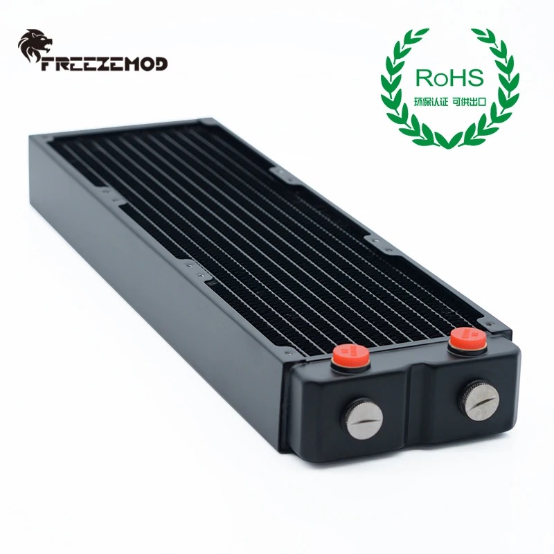 FREEZEMOD computer pc water cooler copper radiator double layers 45MM ...