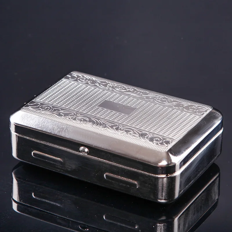 Metal Tobacco Box Tobacco Box Small Moisturizing Portable Tobacco Pipe ...