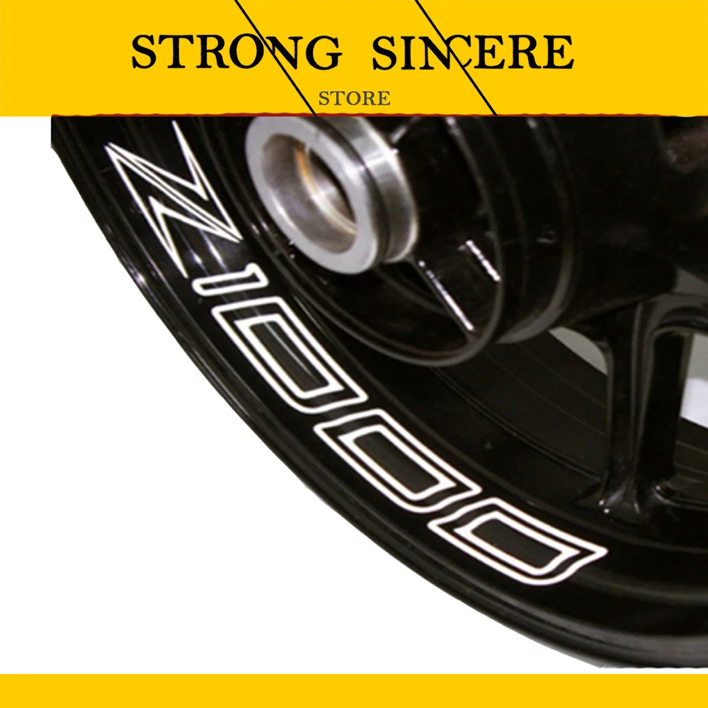 8 X Custom Inner Rim Decals Wheel Reflective Stickers Stripes Fit ...