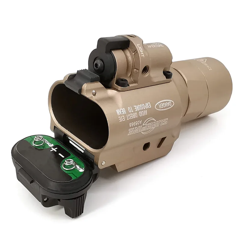 X400 Series X400U Weapon Light Tactical Hunting Flashlight With Red ...