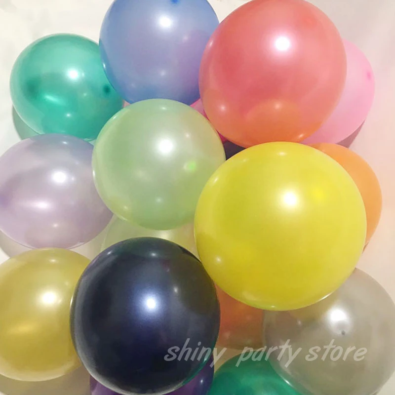 Round-Helium-Small-Latex-Balloons-Colorful-Balloon-Wedding-Decoration ...