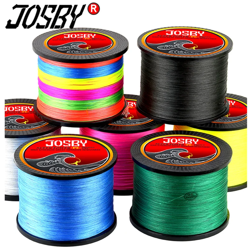 300M 500M 1000M 8 Strands 4 Strands 10 80LB PE Braided Fishing Wire ...