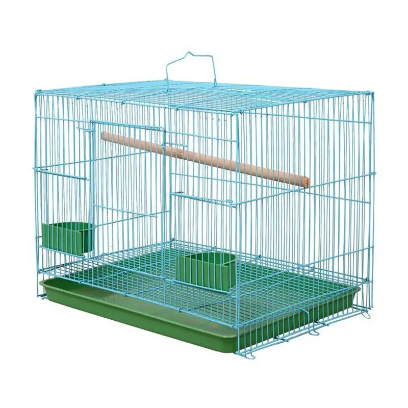 Wire Rectangular Small Cage for Small Birds and Canaries Rekord ...