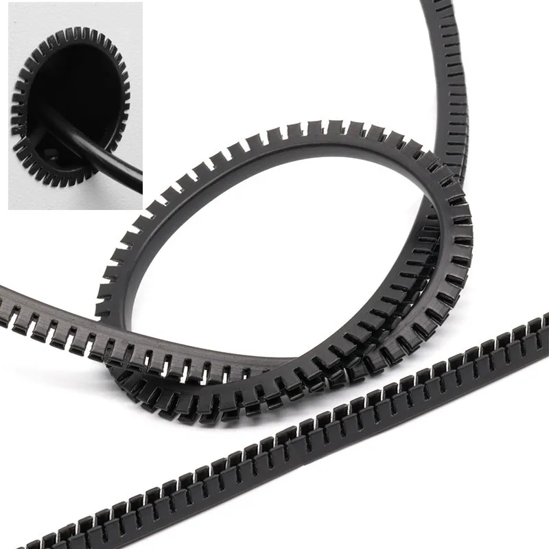 New Cable Grommet Gasket Desk Wire Inlet Outlet Seal Ring Hole Cover ...