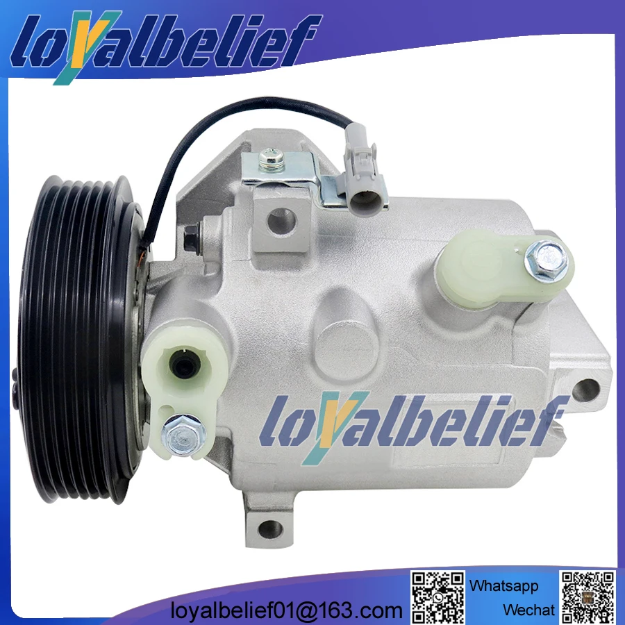 VCR08-Car-Air-Conditioner-AC-Compressor-For-Mitsubishi-Mirage-7813A524 ...