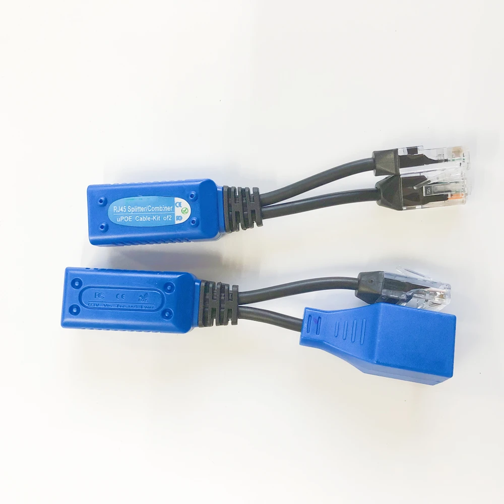 Splitter E Combiner Para Câmera Ip Câmera Poe Combiner Kit Cat5e Saída ...
