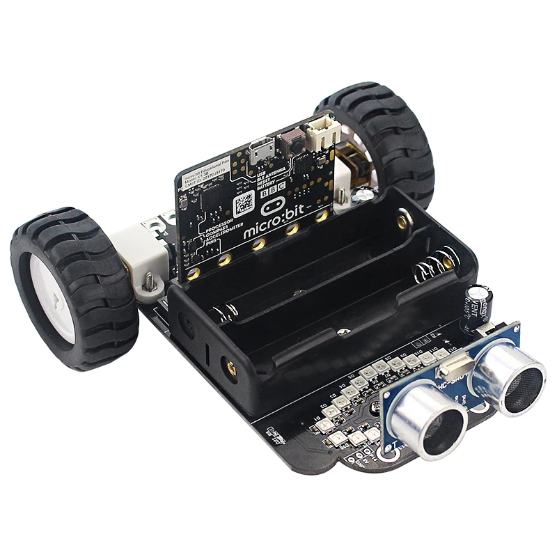 Micro:bit Kit de aprendizaje educativo para coche inteligente ...