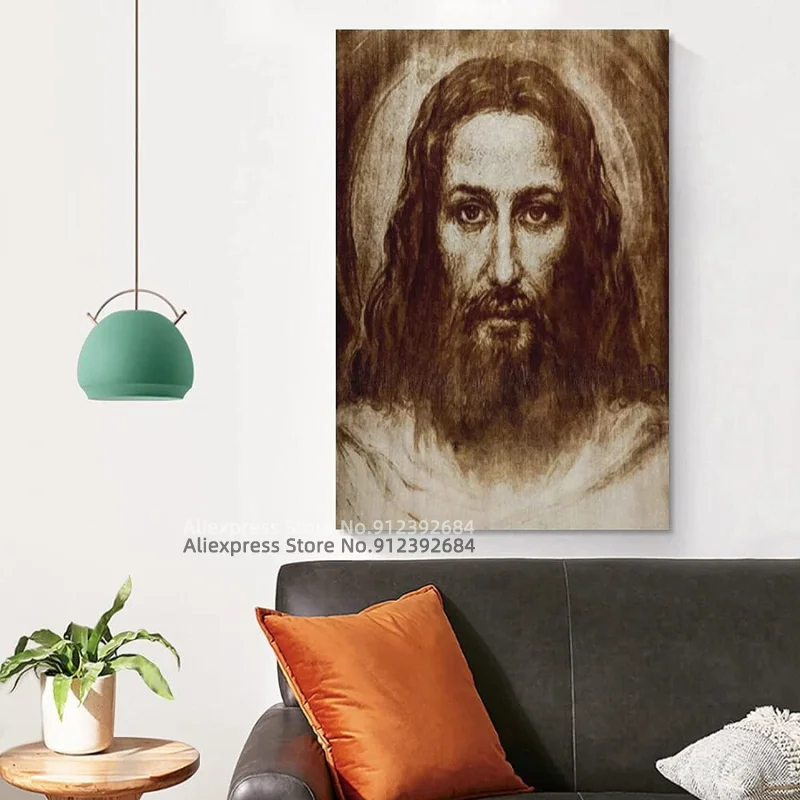 Jesus Real Face Painting