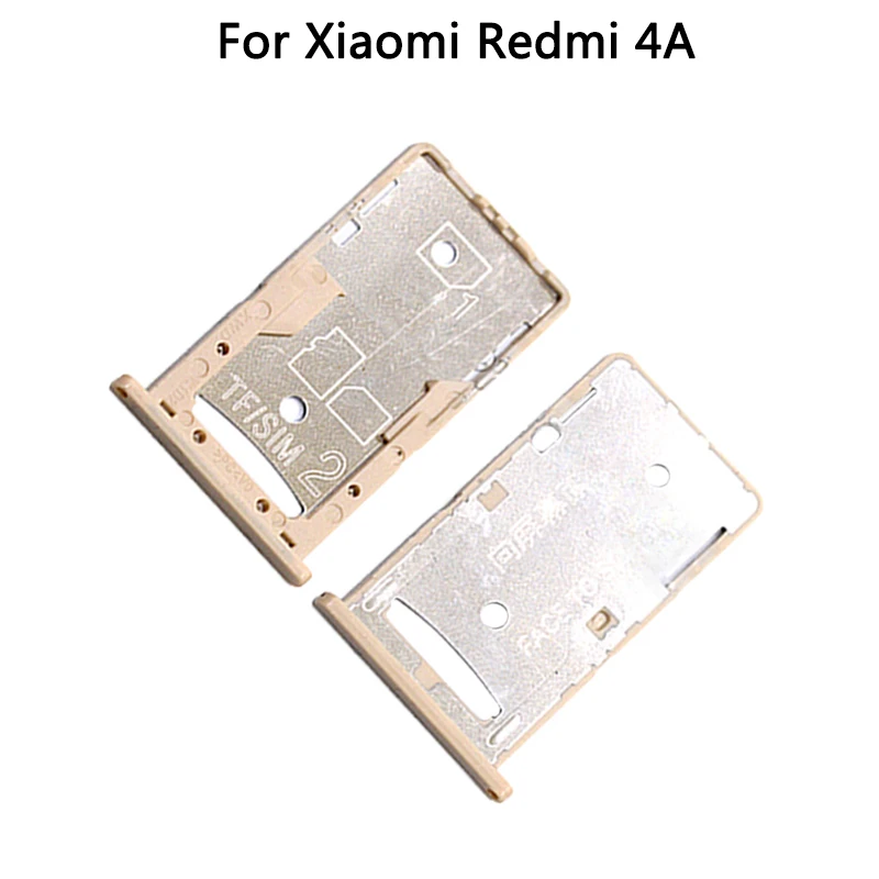 10 Uds. Para Redmi 4A tarjeta SIM bandeja toma ranura soporte ...