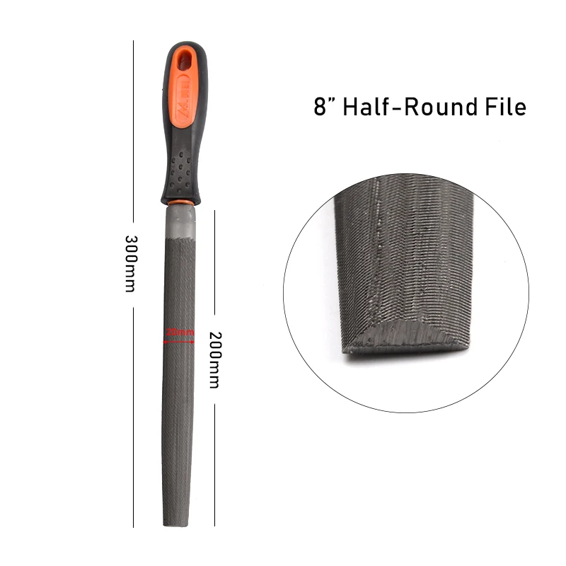 Half Round File Tool