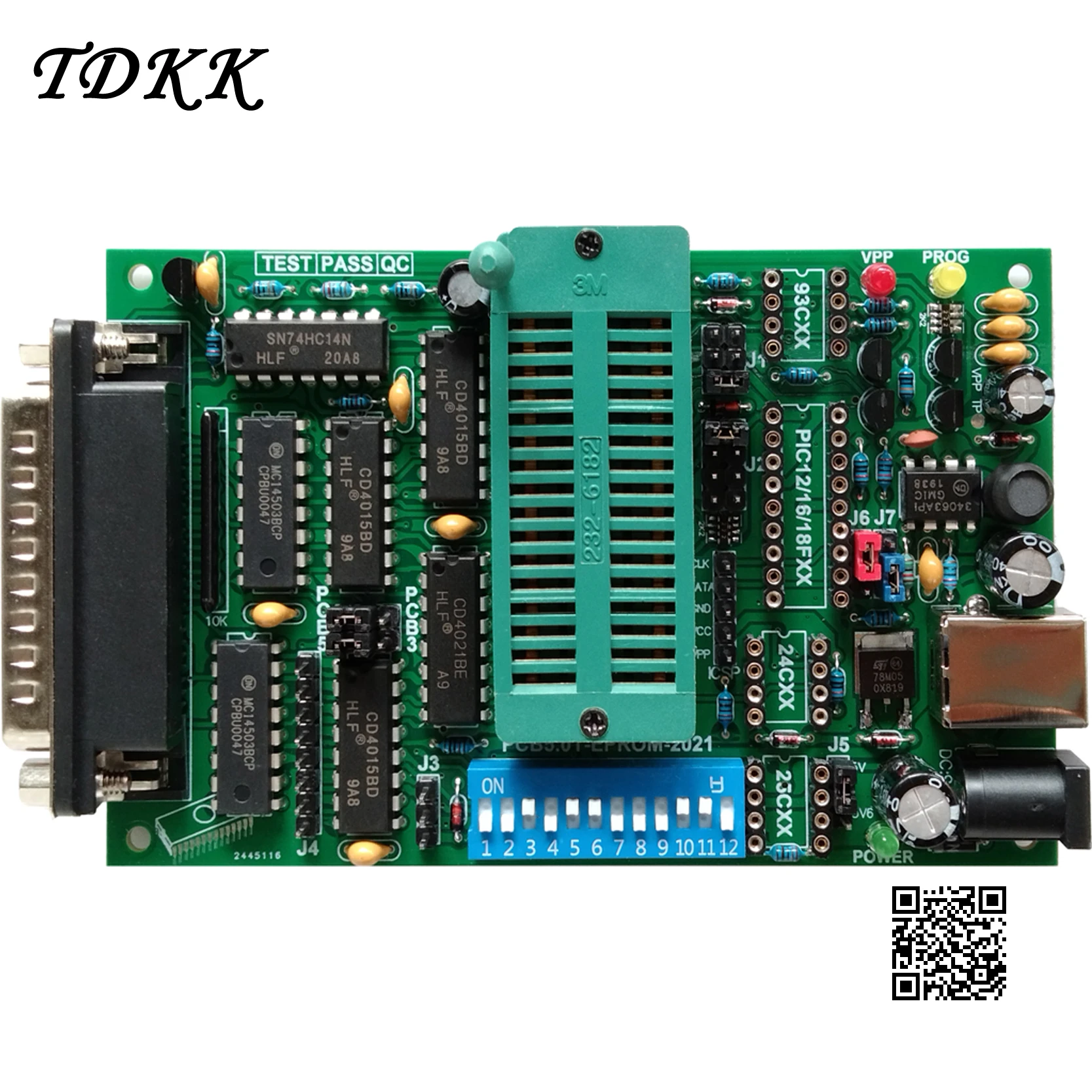 Pcb5 Multifunctional Programmer Willem Burner Eprom Flash Mcu ...