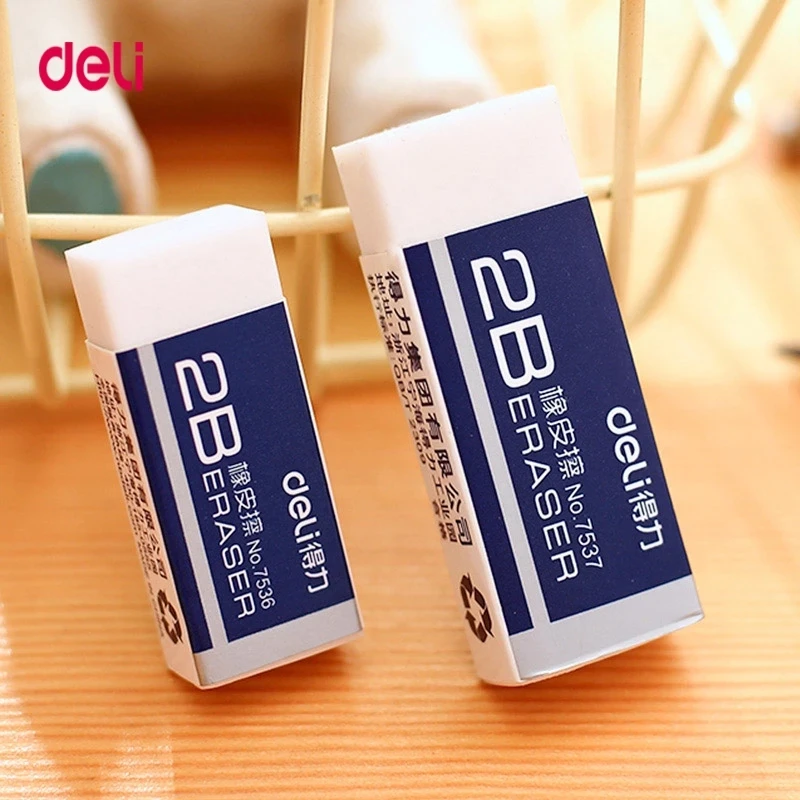 Deli 5pcs/ School Supplies Pencil Eraser Gifts School Office Correction ...