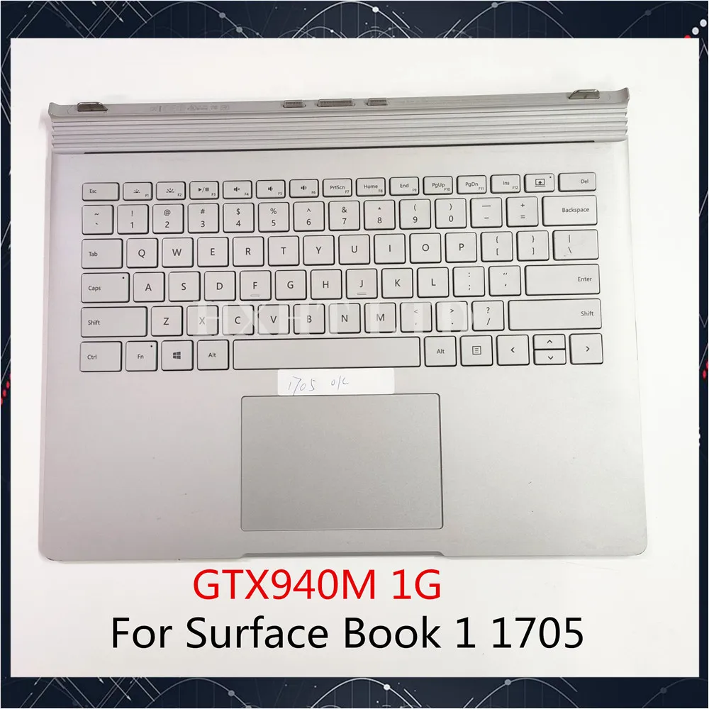 Original For Surface Book 1 1st 1705 Base With Us Keyboard Touchpad ...