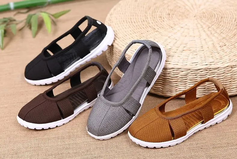 Unisex Summer Black/gray High Quality Shaolin Monk Kung Fu Lohan Arhat ...