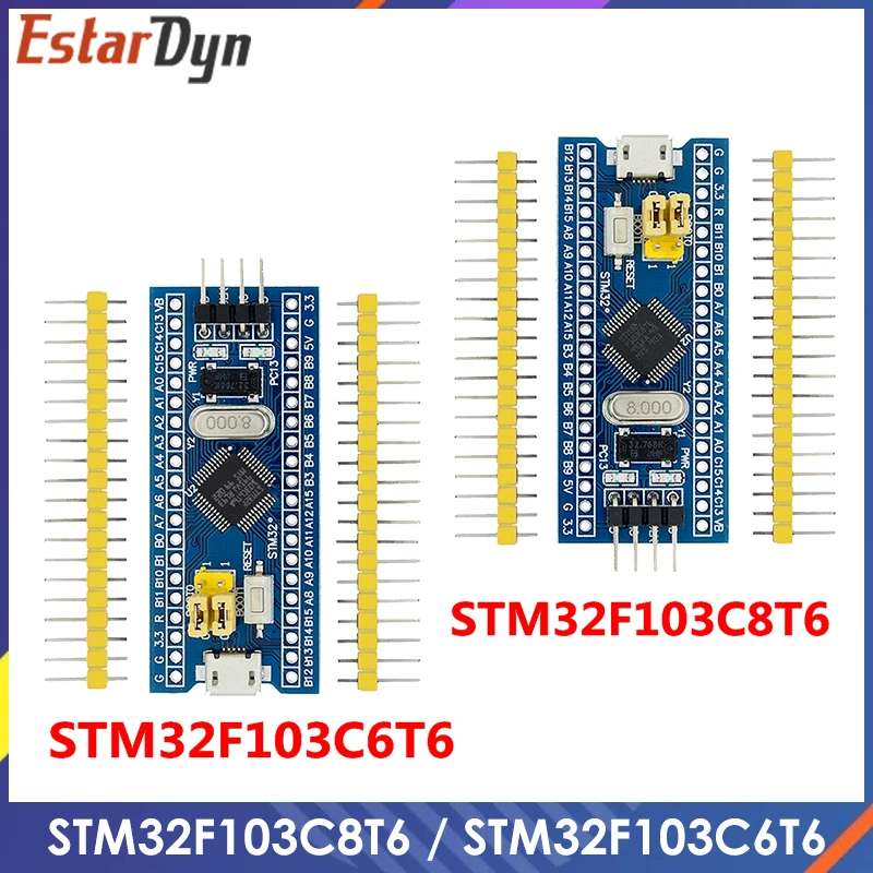 STM32F103C6T6 STM32F103C8T6 kol STM32 Minimum sistem geliştirme devre ...