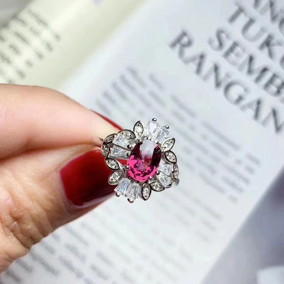 CoLife-Jewelry-Fashion-Pyrope-Silver-Ring-5mm-7mm-Garnet-Ring-925 ...