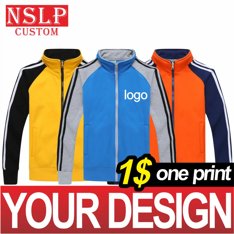 Fall/Winter Plus Fleece Jacket Contrast Color Simple Warm Stand Collar ...