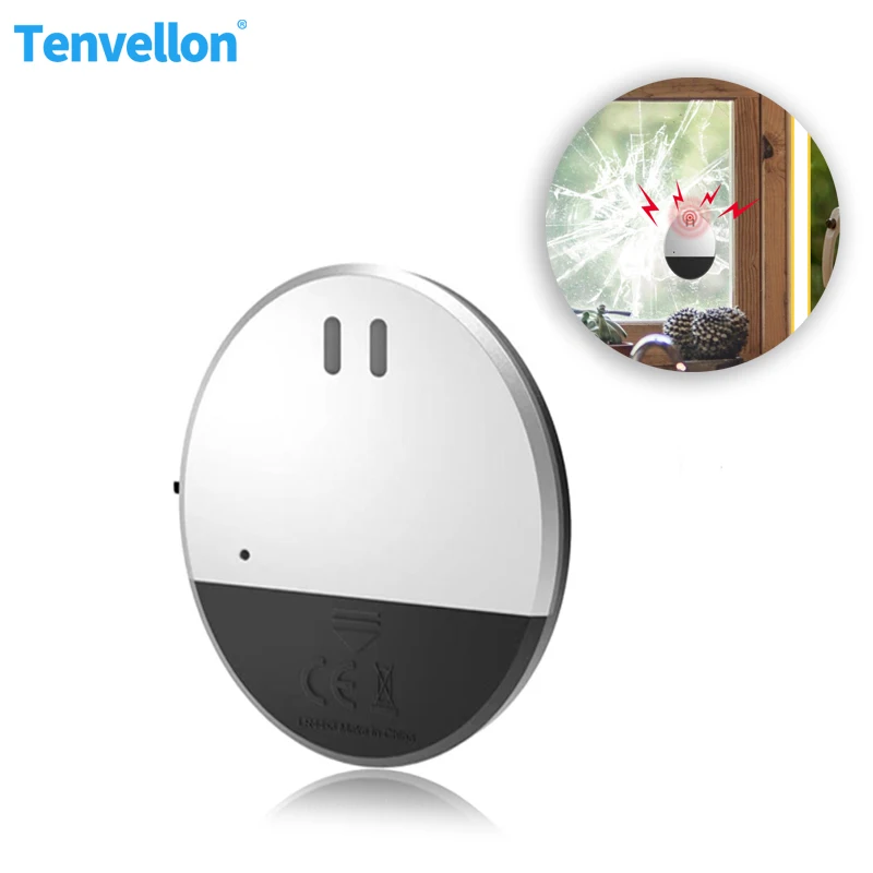 Sensor Detector Vibration Alarm Door Window Warning Burglars Intruder ...