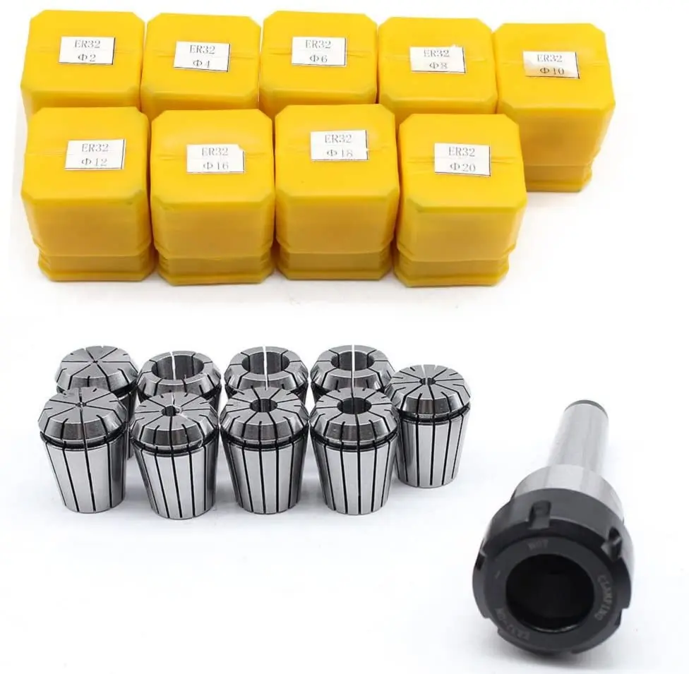 MT2 MT3 MT4 Morse tapper holder ER16/ER20/ER25/ER32 +9PCS Spring collet ...
