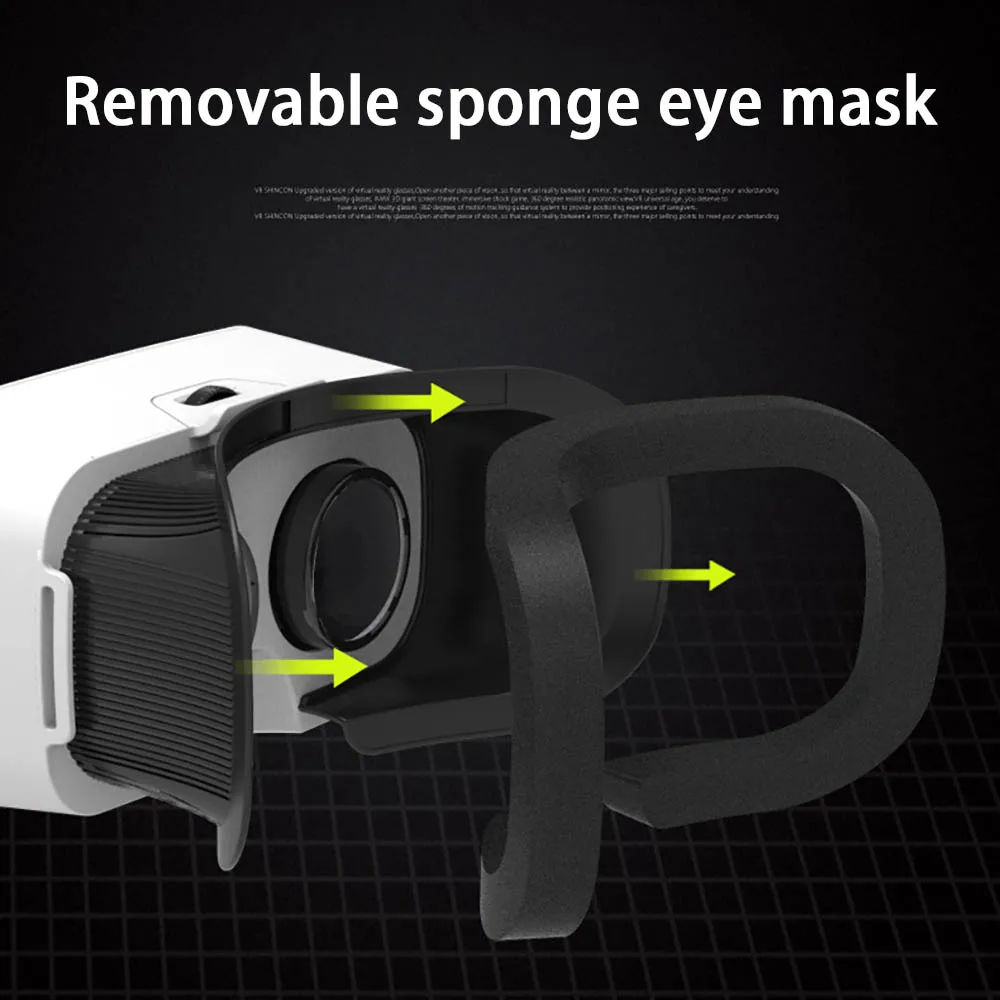3D VR Glasses VR SHINECON 3D VR Headset แว่นตาเสมือนจริงสำหรับสมาร์ทโฟน ...