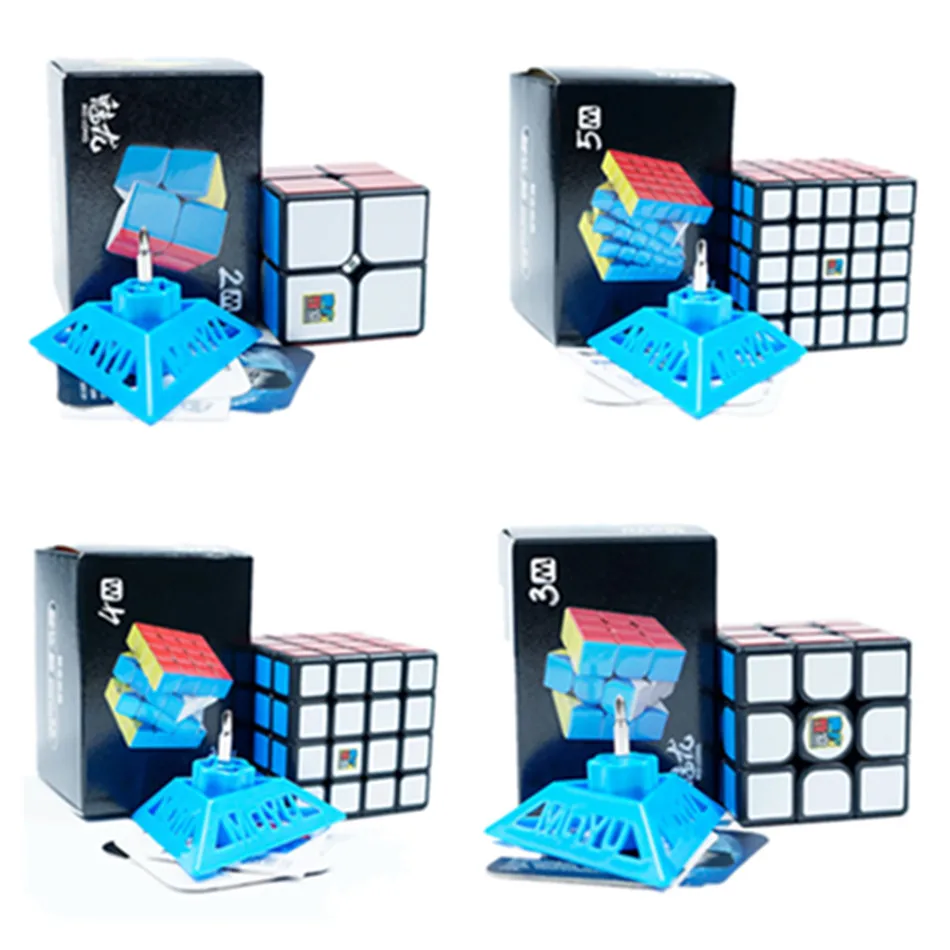 Moyu-Meilong-M-Magnetic-Magic-Cube-2x2-3x3-4x4-5x5-Speed-Cube-Magnettic ...