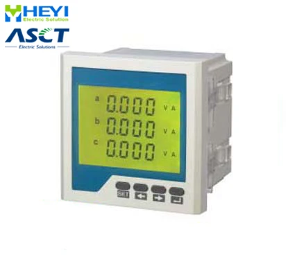 Three Phase Lcd Digital Voltage Ampere Meter Combined Meters Ac Voltage ...
