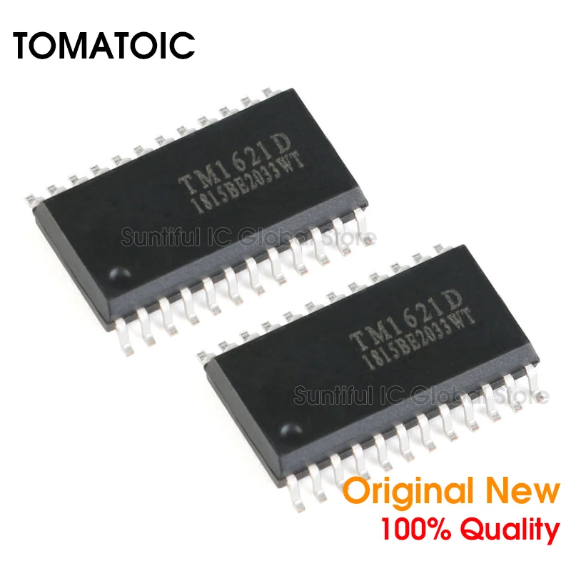 5PCS TM1621D SOP24 TM1621 1621 SOP 24 LCD Driver|Accesorios de altavoces| - AliExpress