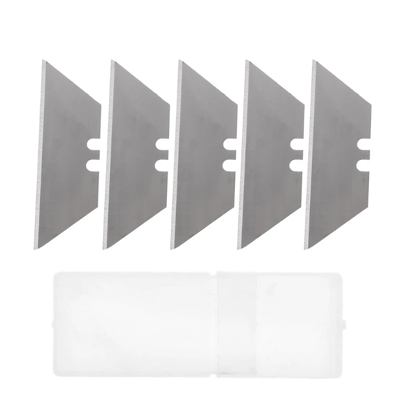 5Pcs Folding Trapezoid Cutting Blade Art Carpet Cutter Replaceable ...