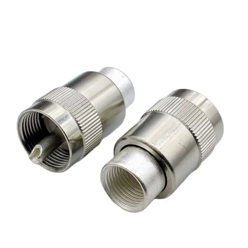 Conector Coaxial 50 7 SL16, conector UHF, RF, PL259, tipo M, para RG8 ...