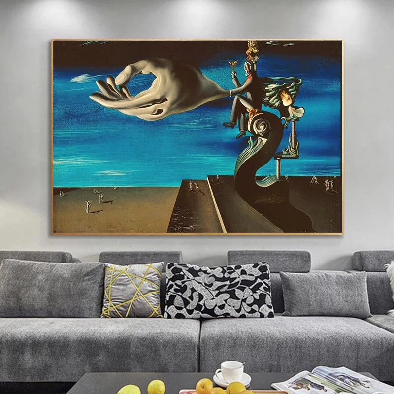 Home Décor Surrealist Canvas Surrealist Wall Art Abstract Paintings ...