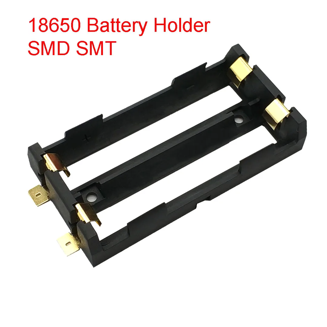 18650 Battery Holder 18650 Smt Smd Battery Box For 1/2 Slot 18650 ...