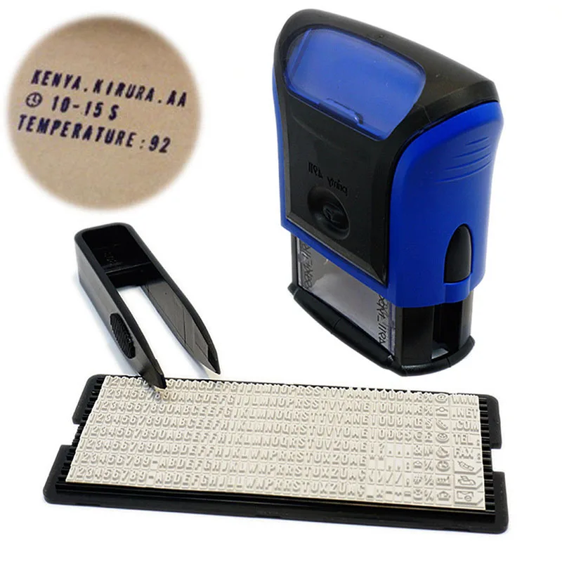 Rubber-Stamp-Kit-Rubber-Type-Plate-DIY-Personalized-Customized-Self ...